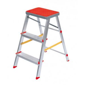 TABURETE ALUMINIO 3 PELDAÑOS PROFER HOME